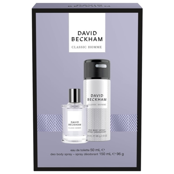 Buy David Beckham Giftset David Beckham Classic Homme Edt 50ml + Deo Spray