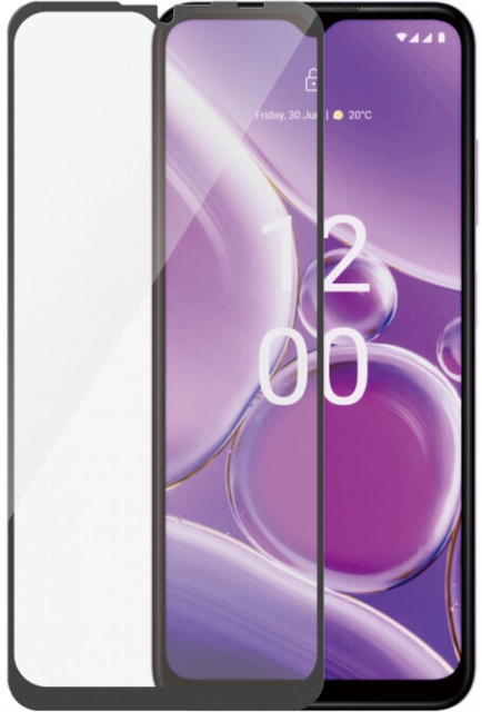 Buy PanzerGlass Ultra-wide Fit armoured glass, Nokia G42 5G, black bezel