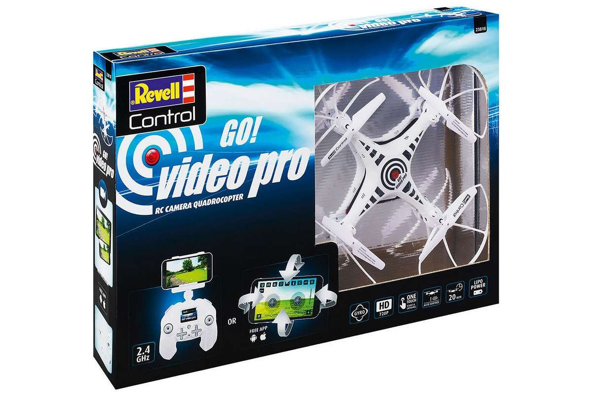 Revell go video quadcopter store
